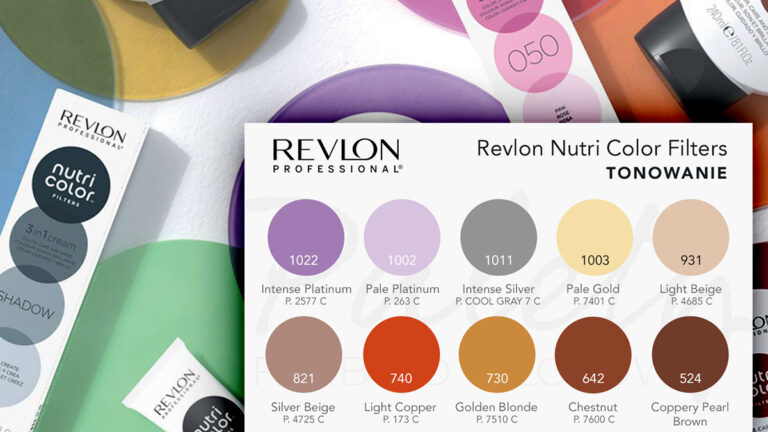 Nowość! Maski koloryzujące Revlon Nutri Color Filters - Palety farb do ...